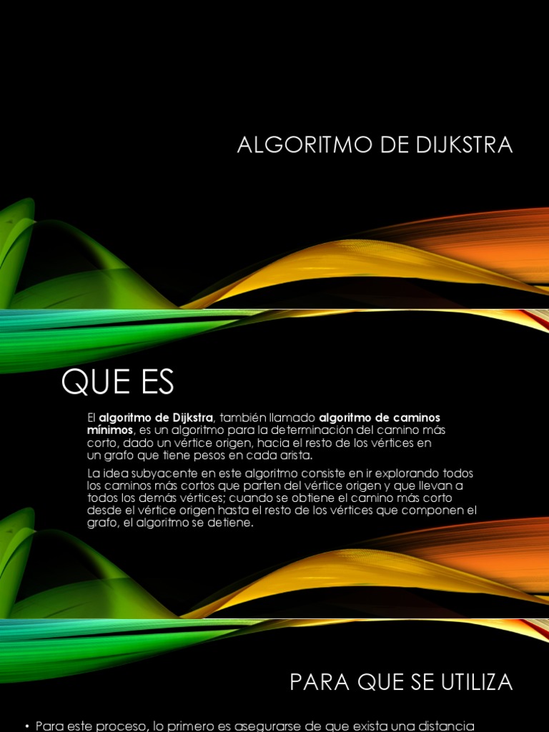 Algoritmo de Dijkstra | Descargar gratis PDF | Vértice (teoría de ...