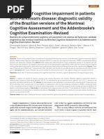 CASP: Validating Stroke Cognitive Assessment | PDF | Validity ...