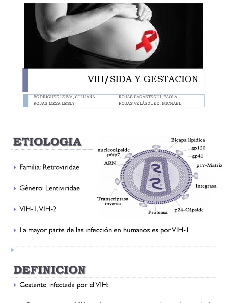 Vih y Gestacion | PDF | Manejo del VIH / SIDA | VIH / SIDA