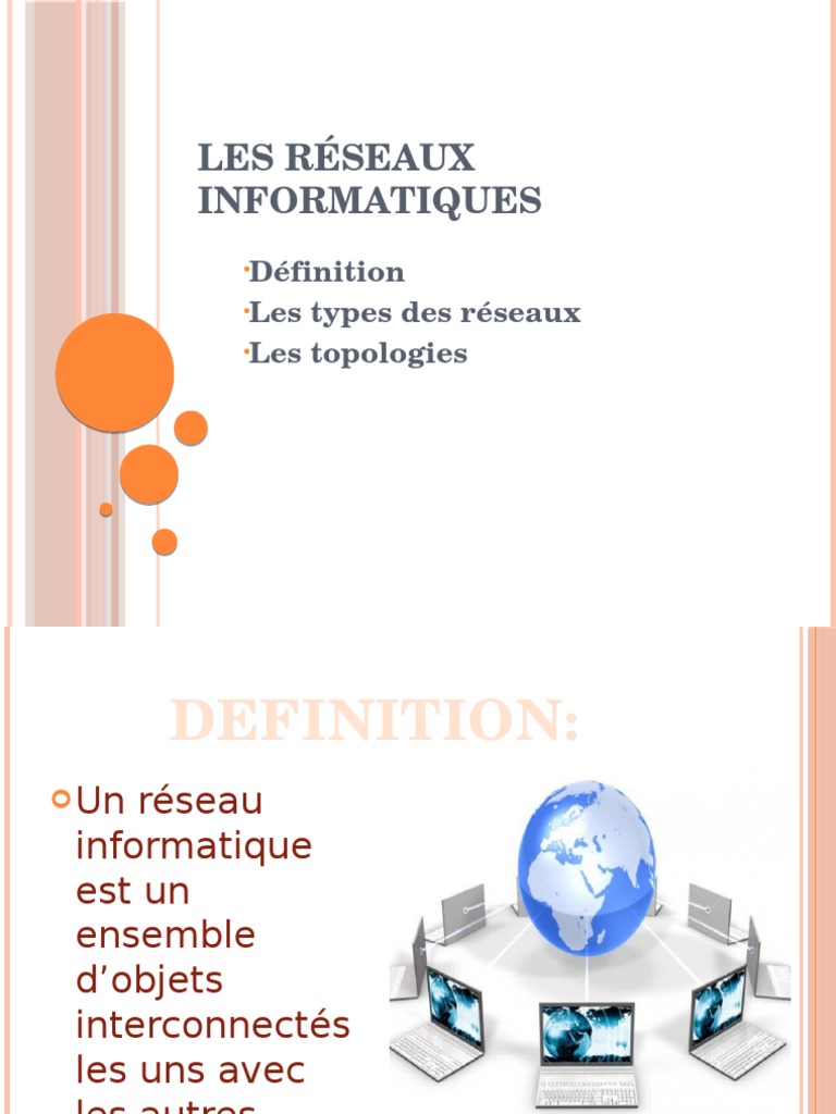 Définition et types de réseaux informatiques | PDF