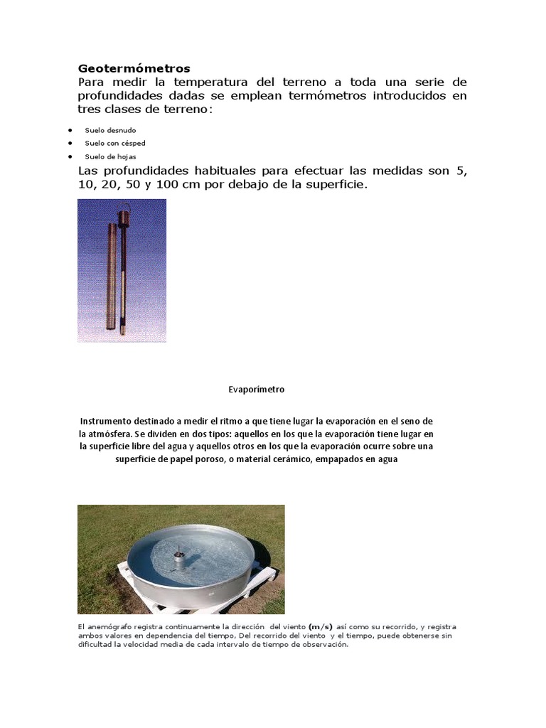 Geotermómetros.docx | Clima | Meteorología