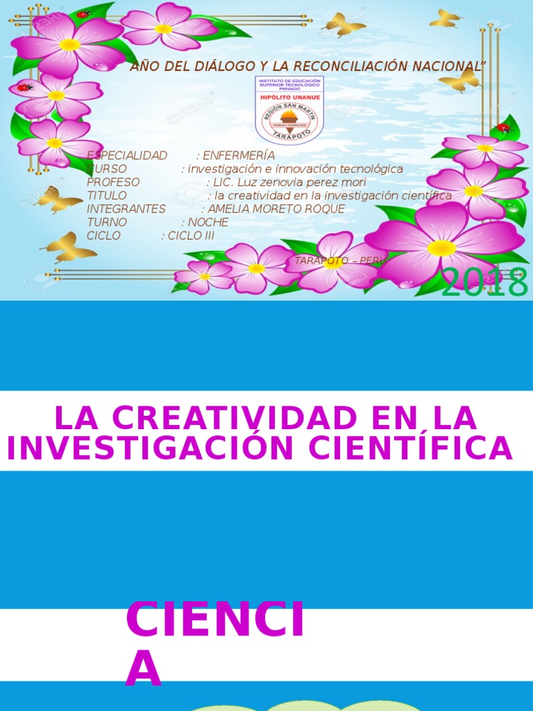 La Creatividad Cientifica | Creatividad | Innovación