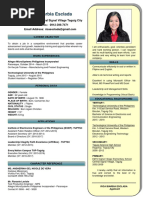 Resume & PRC License | PDF | Nursing | Occupational Safety And Health