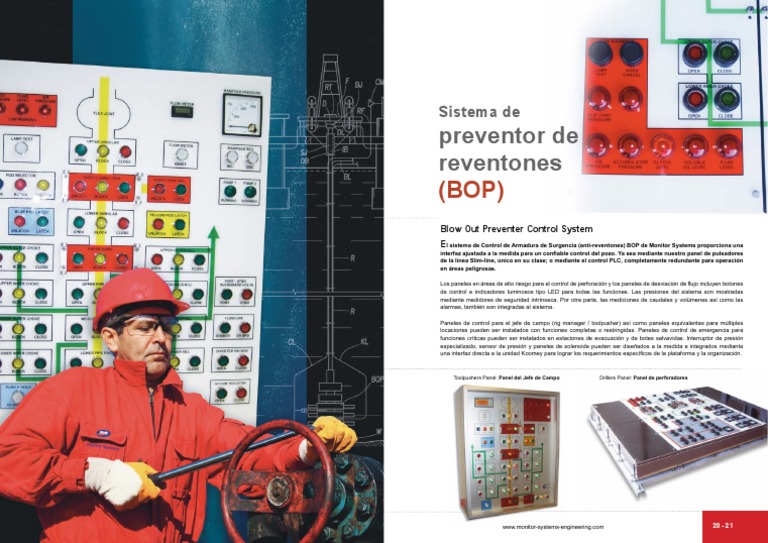 Control integral del sistema BOP a través de paneles de control ...