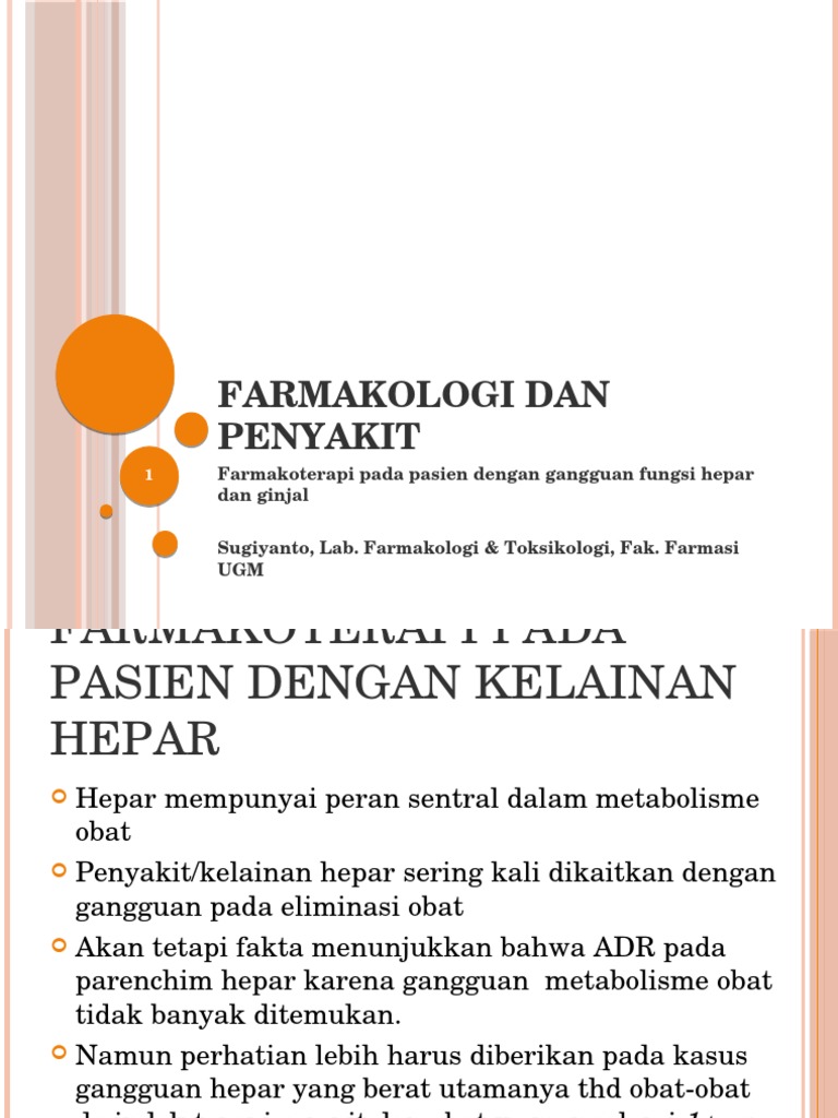 Farmakoterapi Penyakit Khusus | PDF
