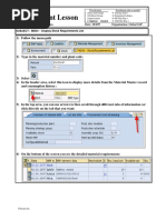 MRP List Access Guide for SAP MD05 | PDF | Double Click | Menu (Computing)
