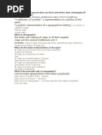 Chapter 1 - Introduction To Cartography | PDF | Cartography | Map