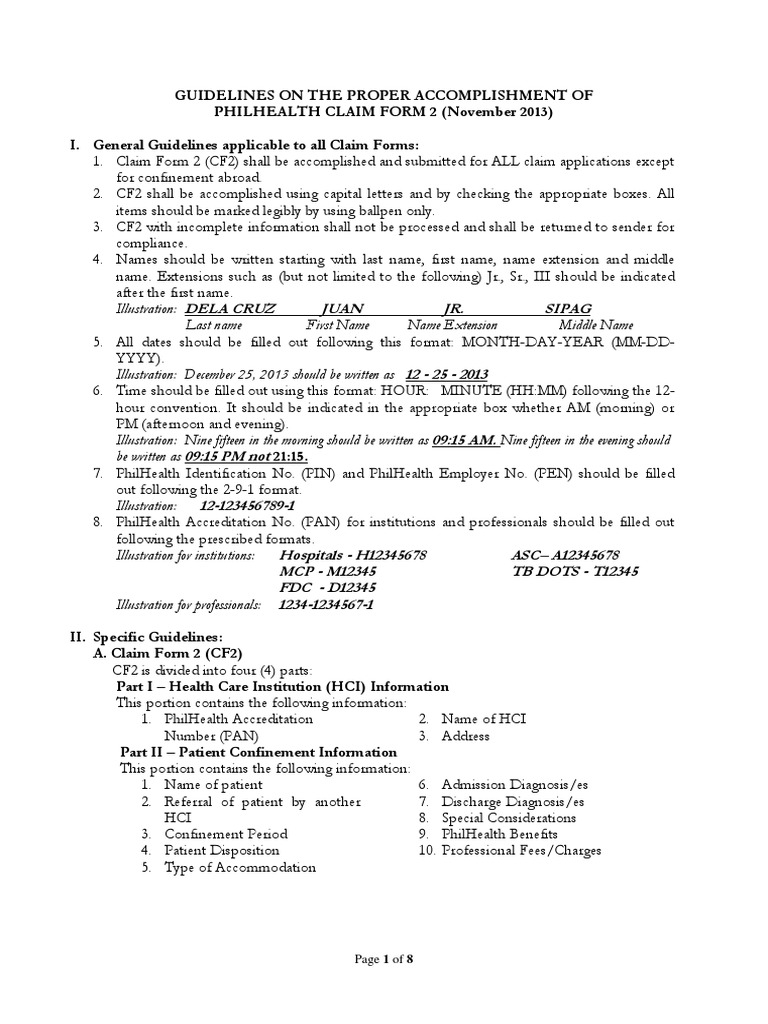 Philhealth Claims | PDF | Patient | Health Care