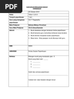 Contoh RPH Peperiksaan - Ulangkaji + Exam | PDF