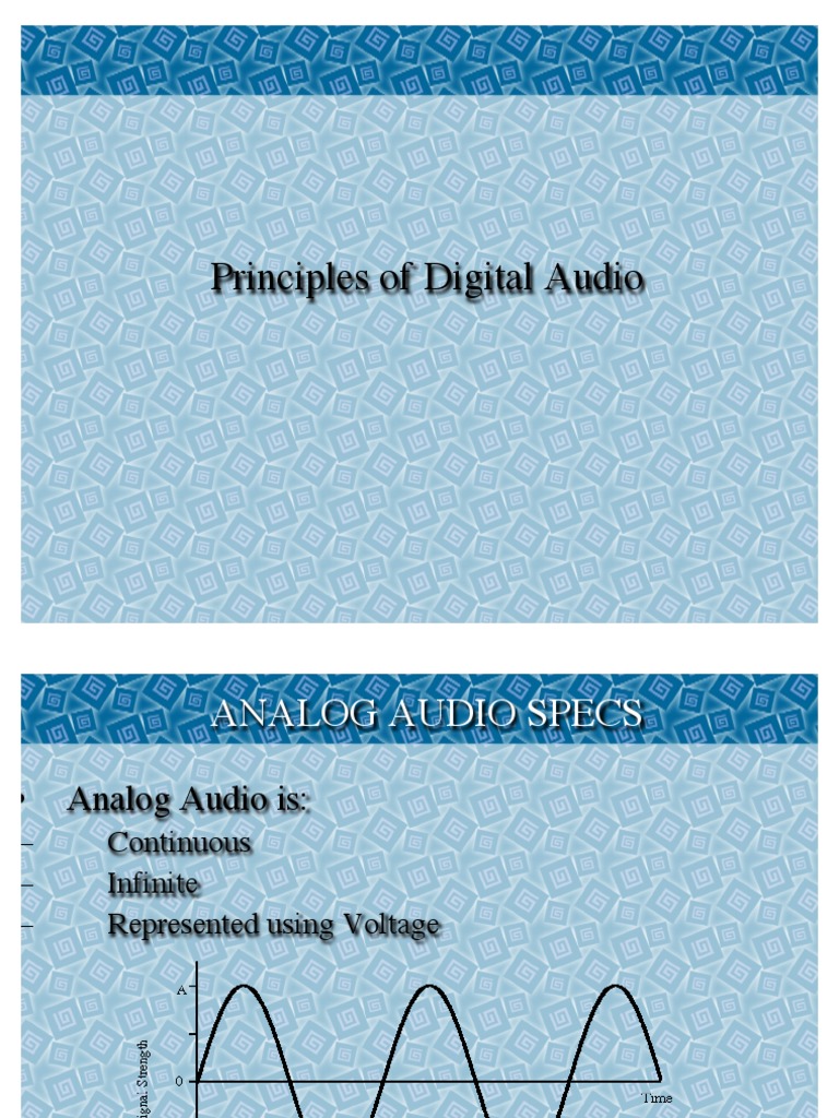 Digital Sampling | PDF | Sampling (Signal Processing) | Digital Audio