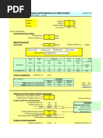 CHS With Concrete Calculation | PDF | Deformation (Mechanics ...