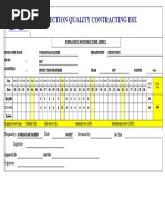 HSE Personal Time Sheets-July-2025 | PDF | Labor Relations | Social Policy