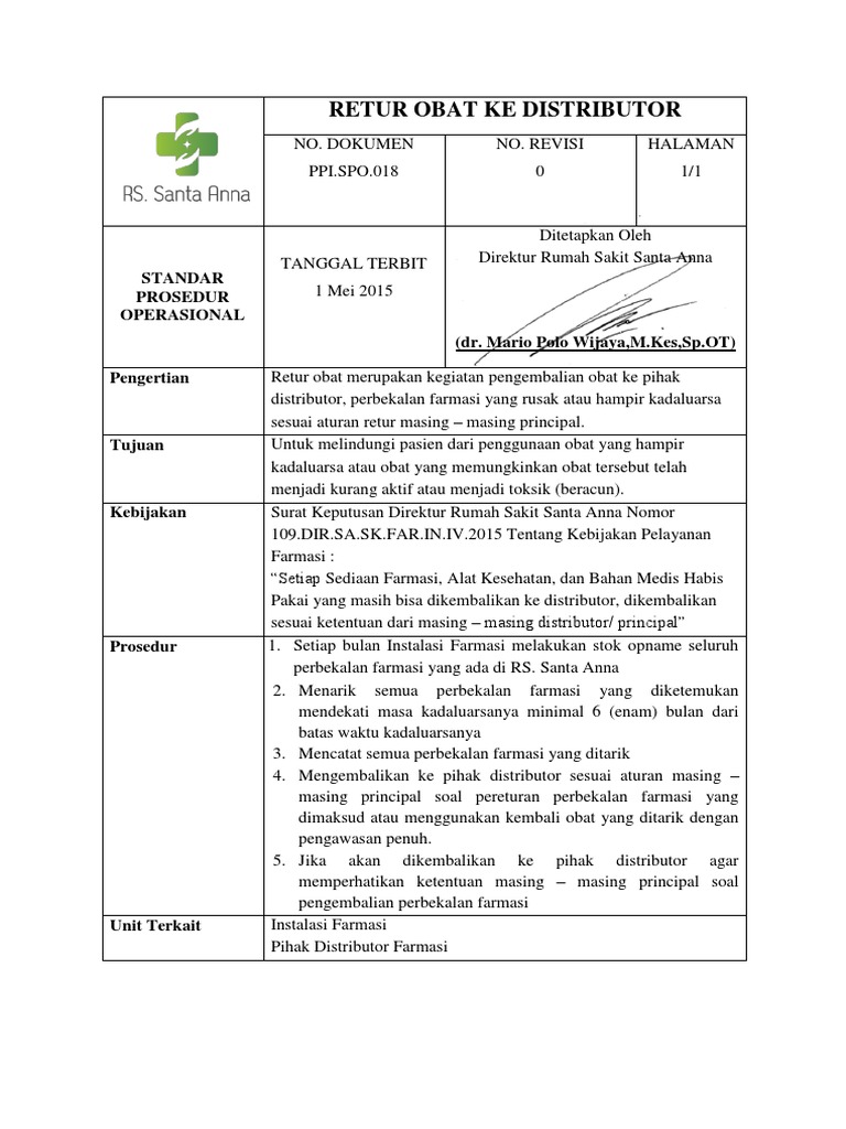 Retur | PDF | Kesehatan Holistik | Sains & Matematika