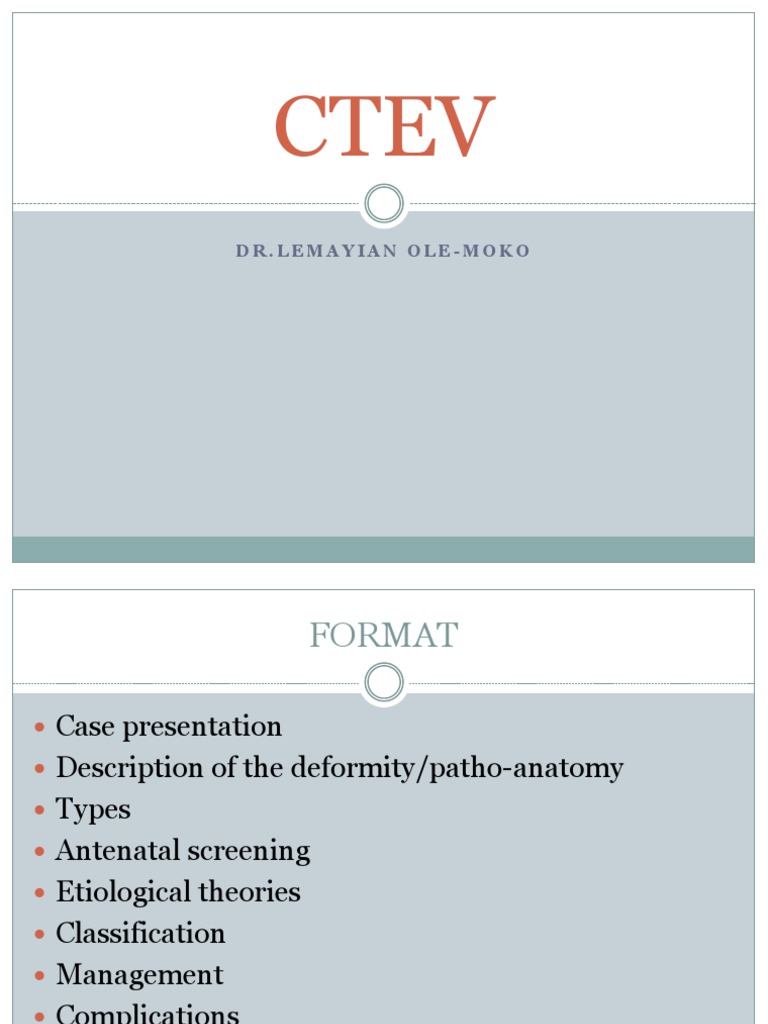 CTEV | PDF