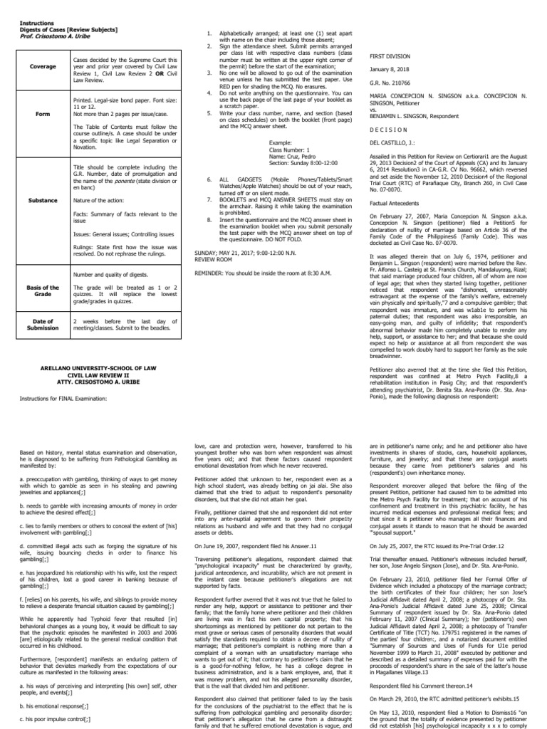 RMQ | PDF | Marriage | Personality Disorder