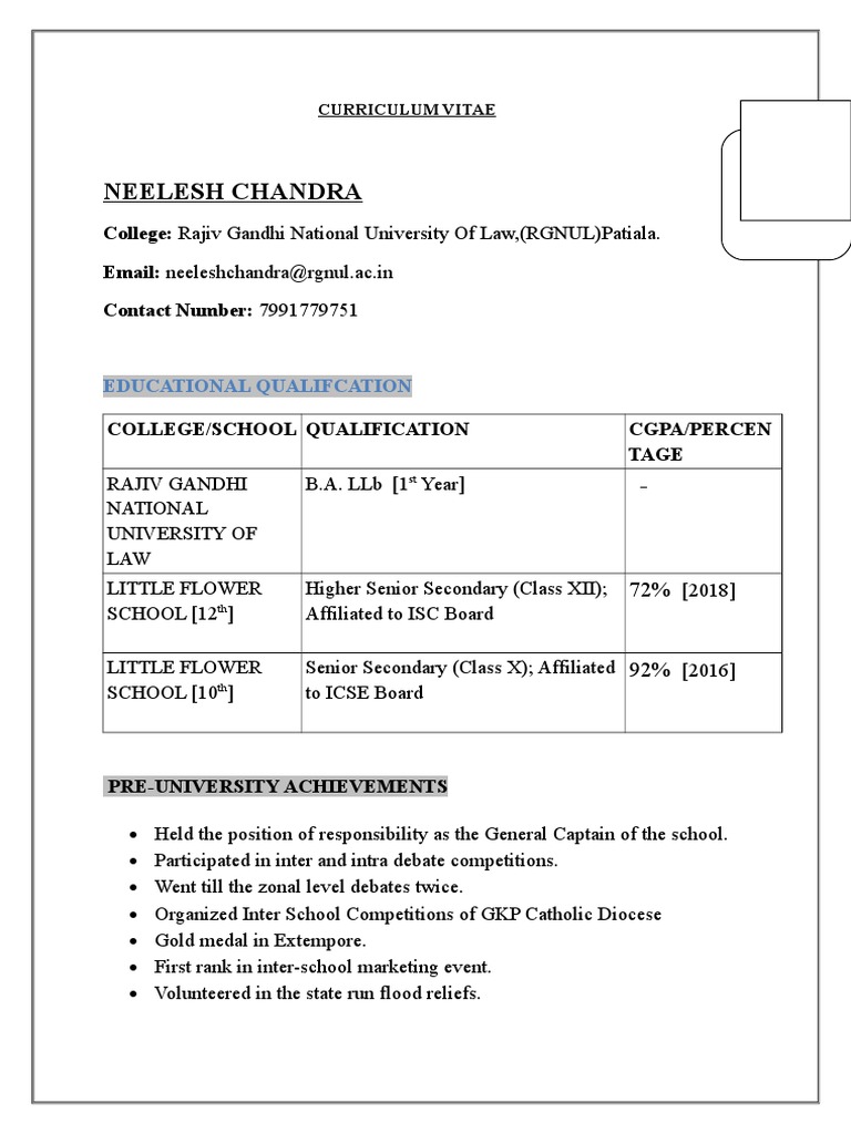 CV Demo | PDF | Career & Growth