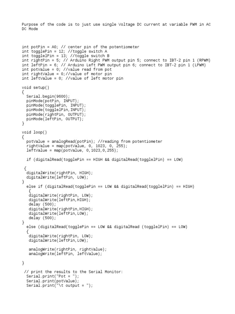 PWM DC With RPWM & LPWM New | PDF