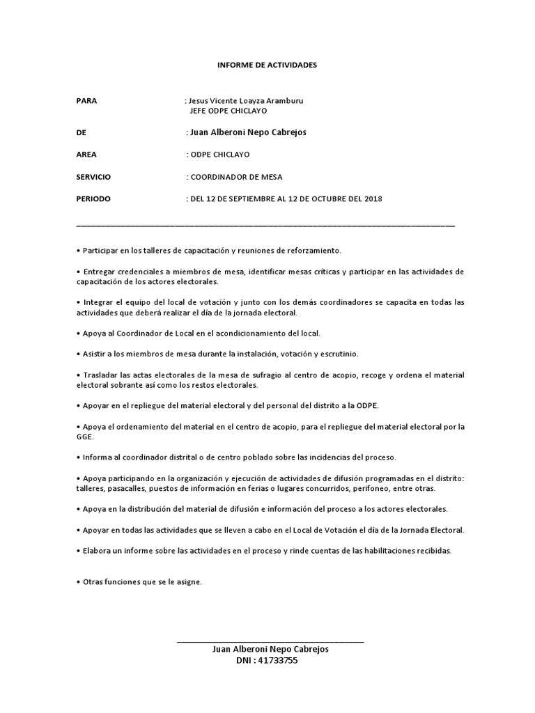 Modelo de Informe de Actividades Cm_09