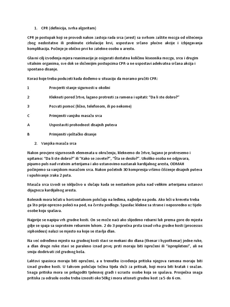 Ispitna Pitanja I Odgovori UM | PDF