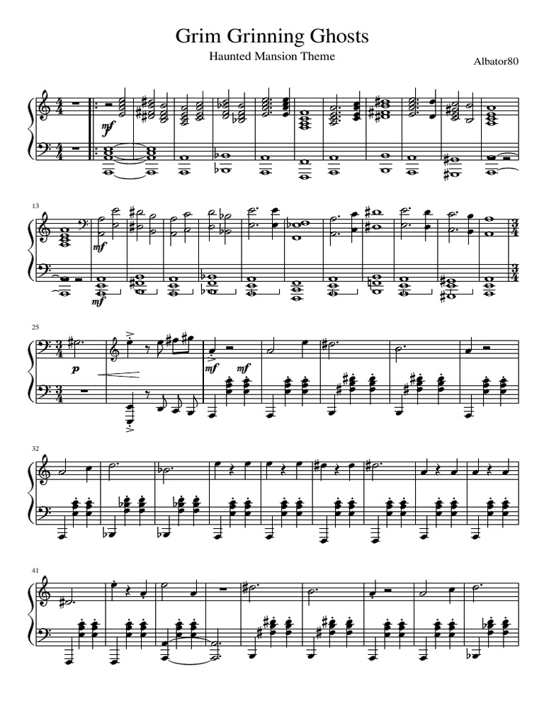 Grim Grinning Ghosts | PDF | Media Events | Walt Disney