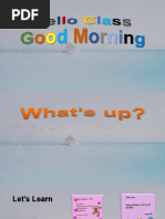 Greeting and Leave Taking Exercises | PDF