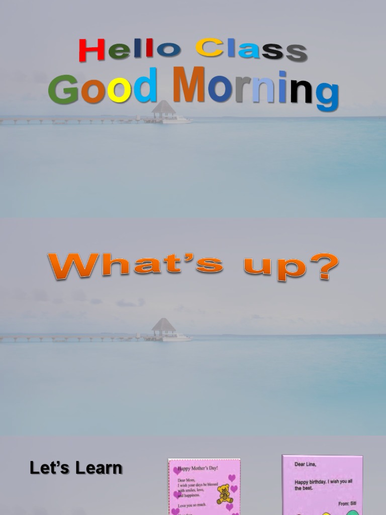 Greeting Cards SMP/MTs | PDF