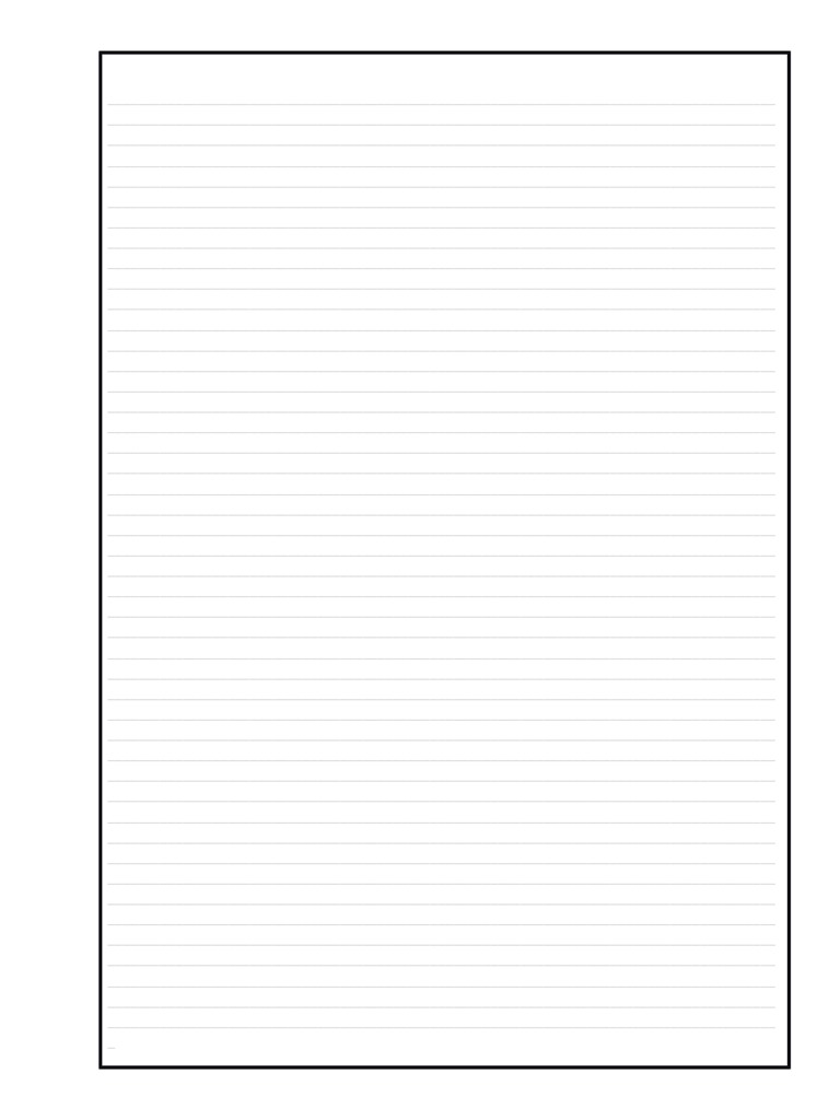 Guidelines Bond Paper | PDF