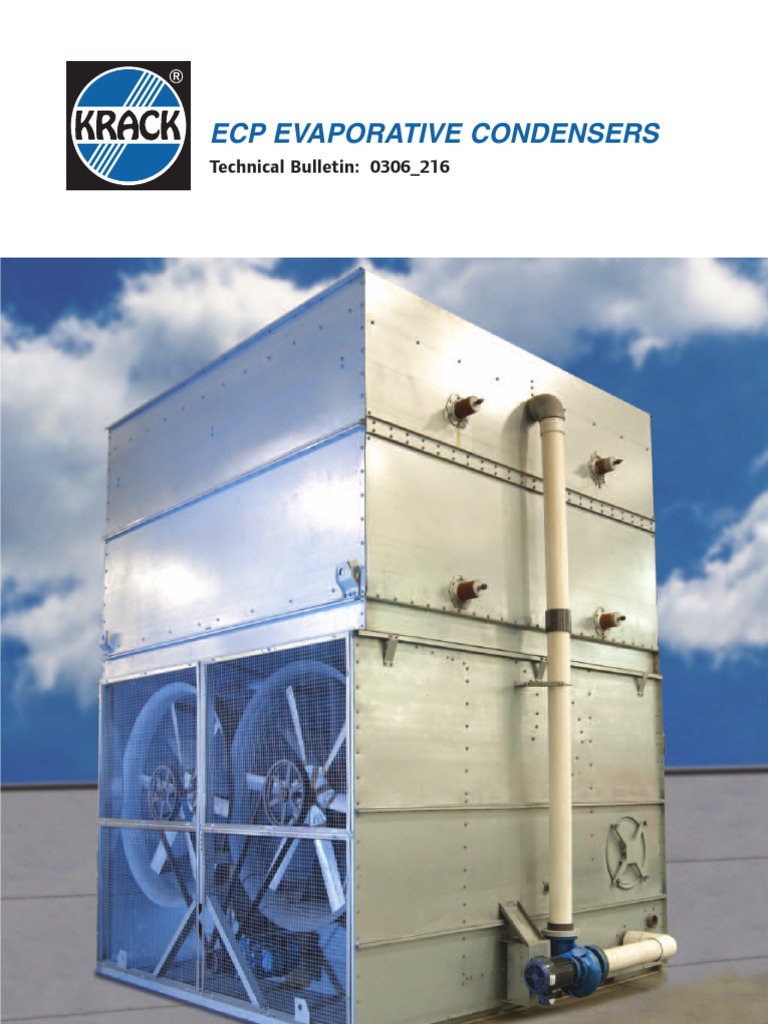 Condensador Evaporativo Krack | PDF | Ton | Pump