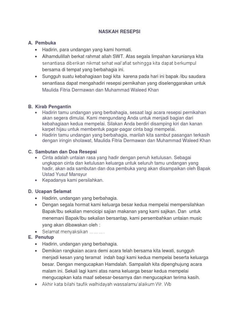 Naskah Resepsi | PDF