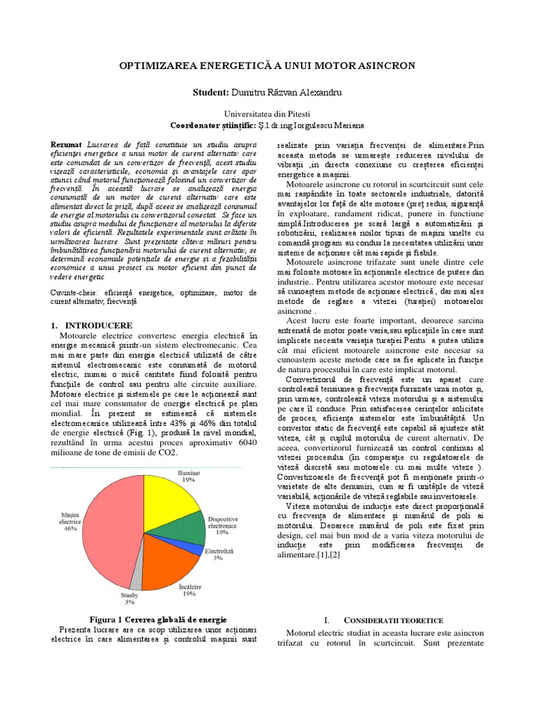Motor Asincron | PDF