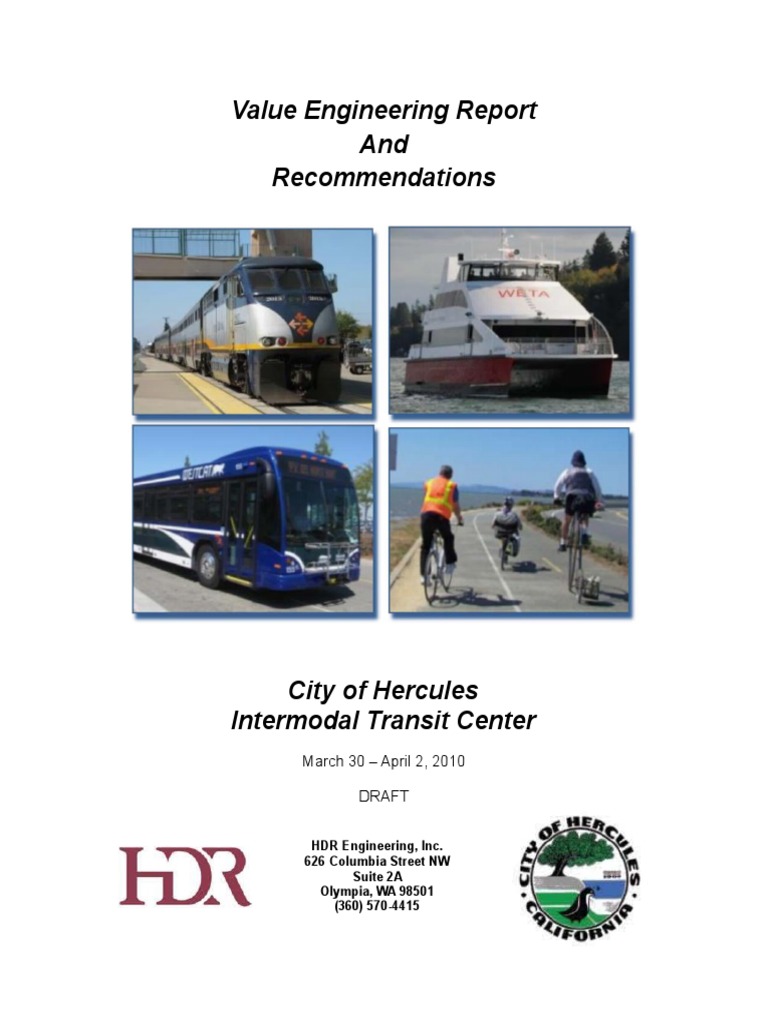 5.intermodal Transit Center | PDF | Rail Transport | Trail