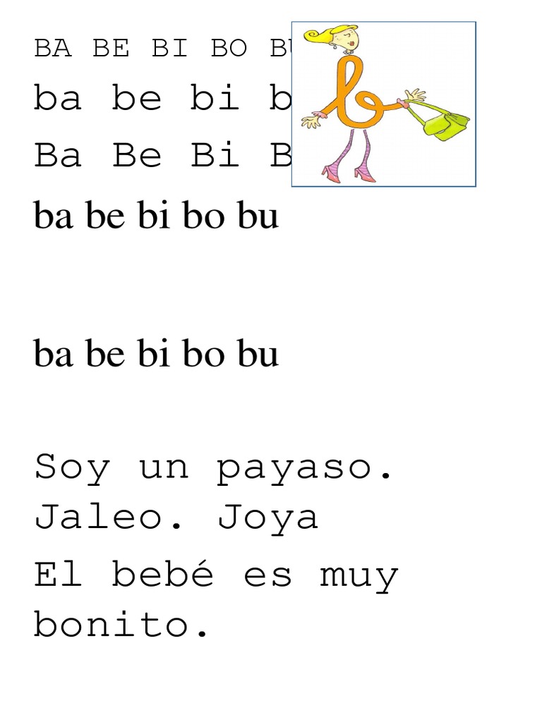 Letra B Silabas ba be bi bo bu Boom cards Audio incluido🈶 Experimente a ...