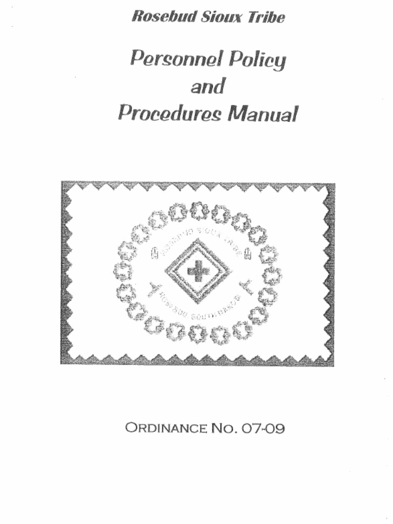 Personnel Policy and Procedures Manual | PDF