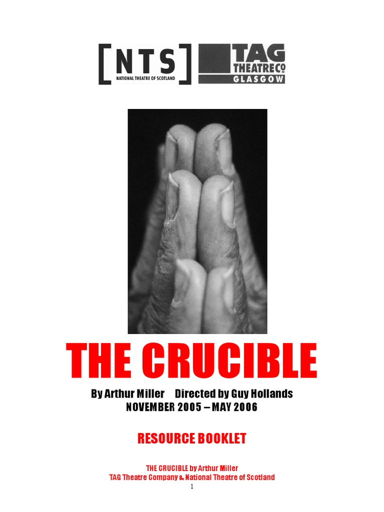 The Crucible Resource Guide for Teachers | PDF