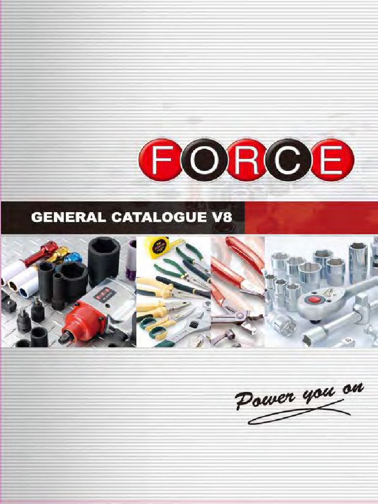 Force Tools Catalogue Overview | PDF | Metalworking | Tools