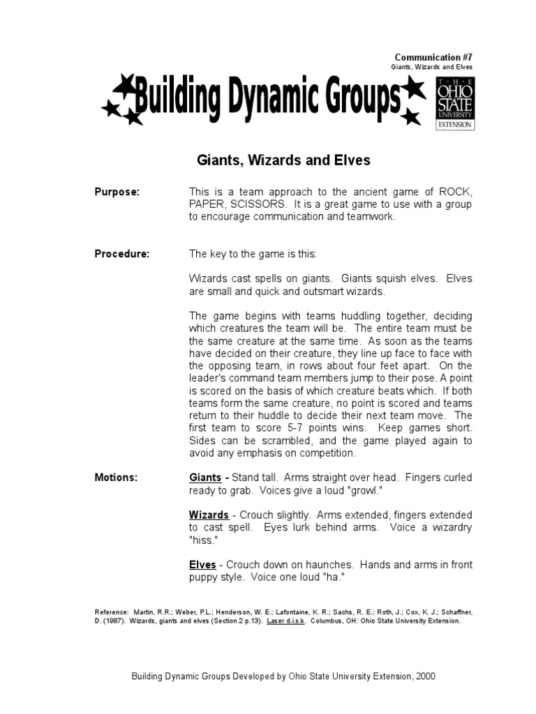 Giants Wizards and Elves | PDF | Leisure | Sports