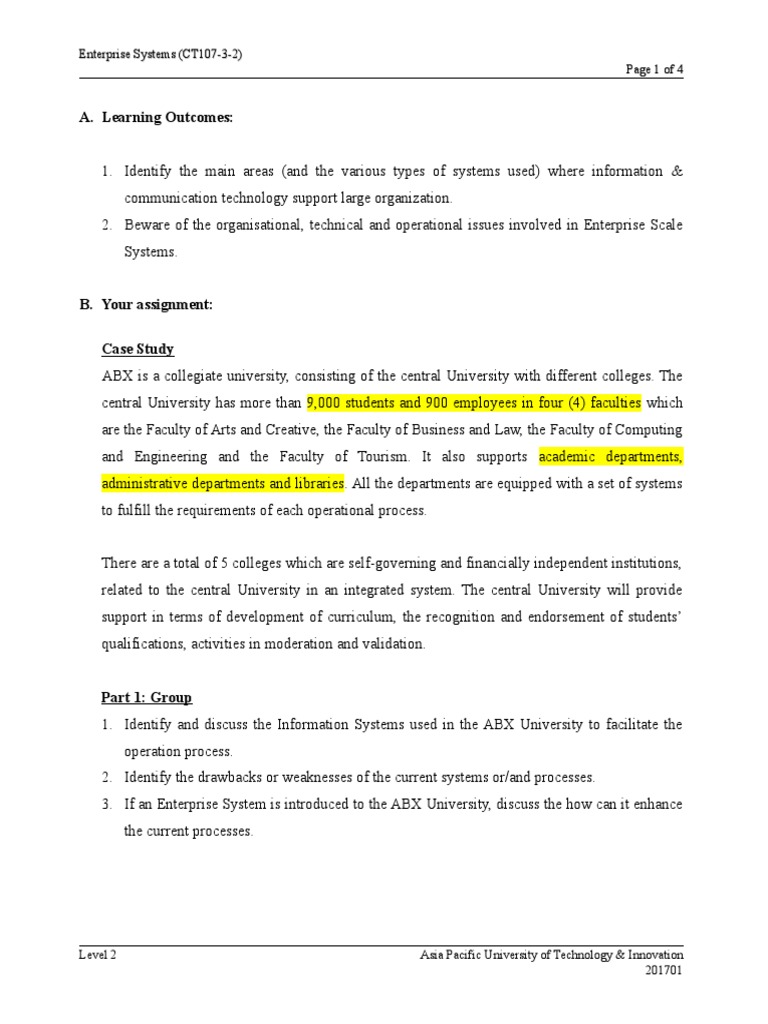 ENTS Assignment Question | PDF | University | System