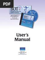 BOT-2 Complete Form Sample Report PDF | PDF | Motor Coordination ...