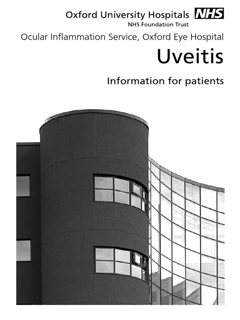 Uveitis For Patients | PDF | Human Eye | Epidemiology