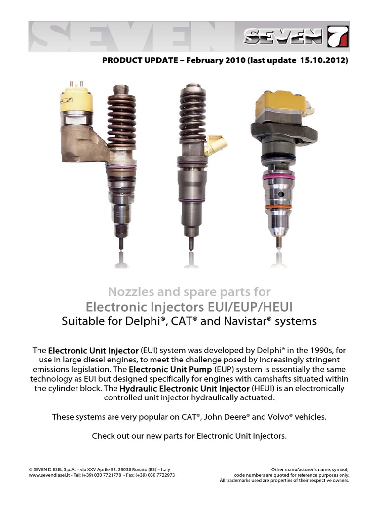 2010 02 Eui Heui Injector | PDF | Engine Technology | Machines
