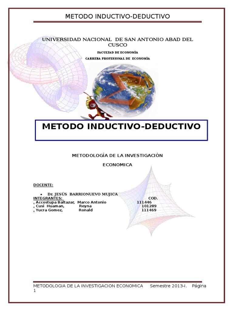 METODO INDUCTIVO-DEDUCTIVO | Razonamiento inductivo | Francis Bacon