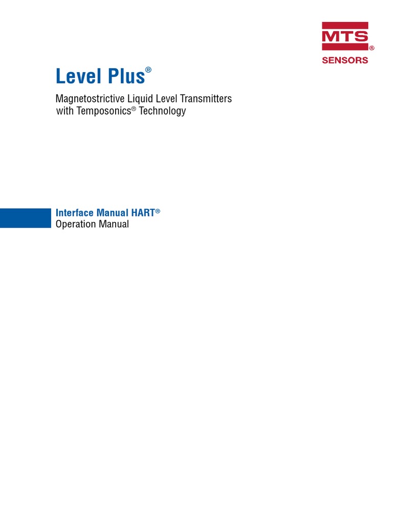 HART Interface Manual | PDF | Density | Volume