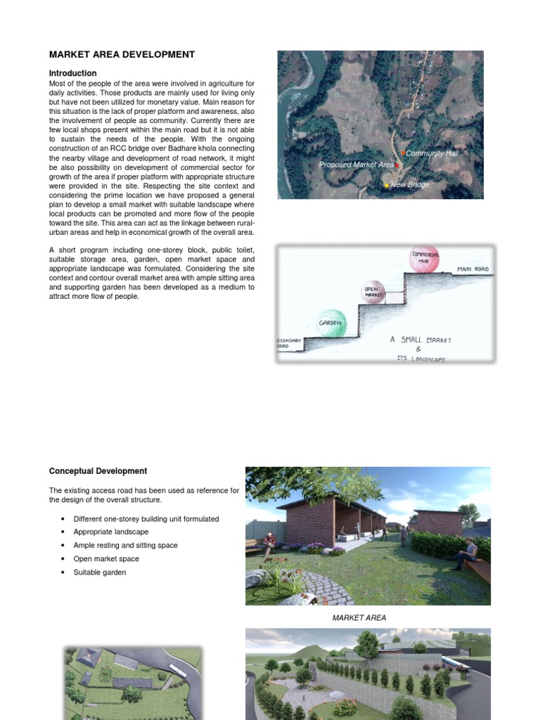 Market Area PDF | PDF | Economies | Business