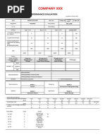Kitchen Employee Evaluation Form | PDF | Kitchen | Business