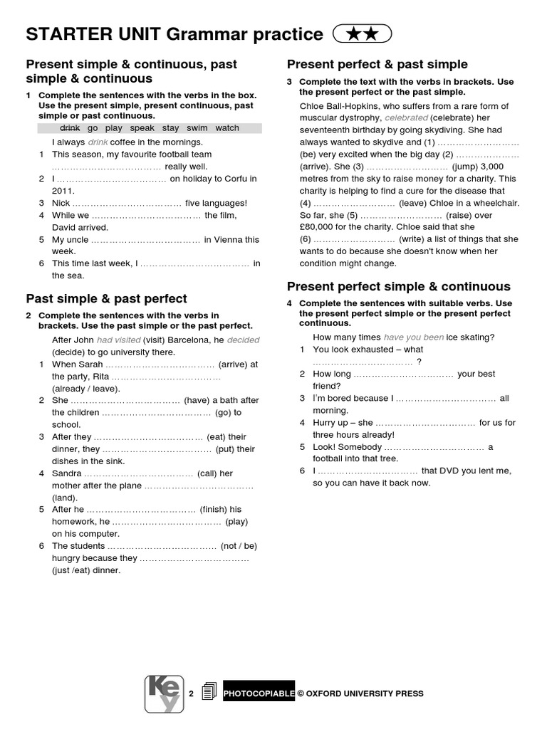 Grammar Starter Unit 2star | PDF | Onomastics | Grammar