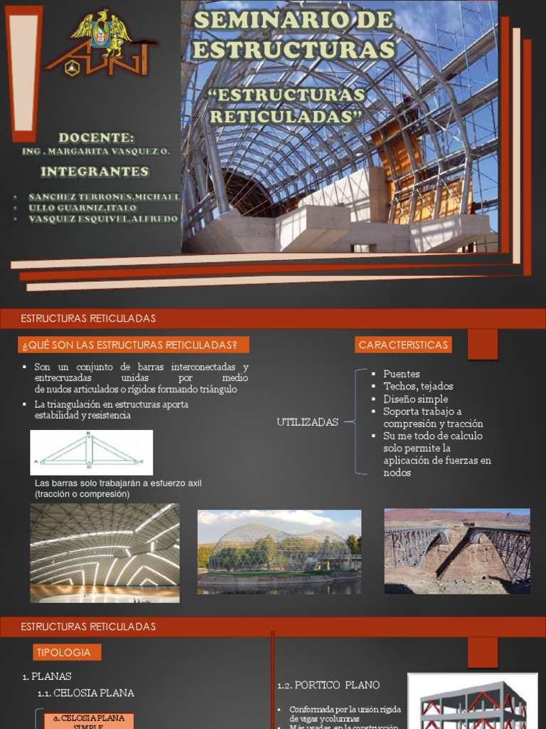 Estructura Reticulada Expo | PDF | Braguero | Diseño arquitectonico