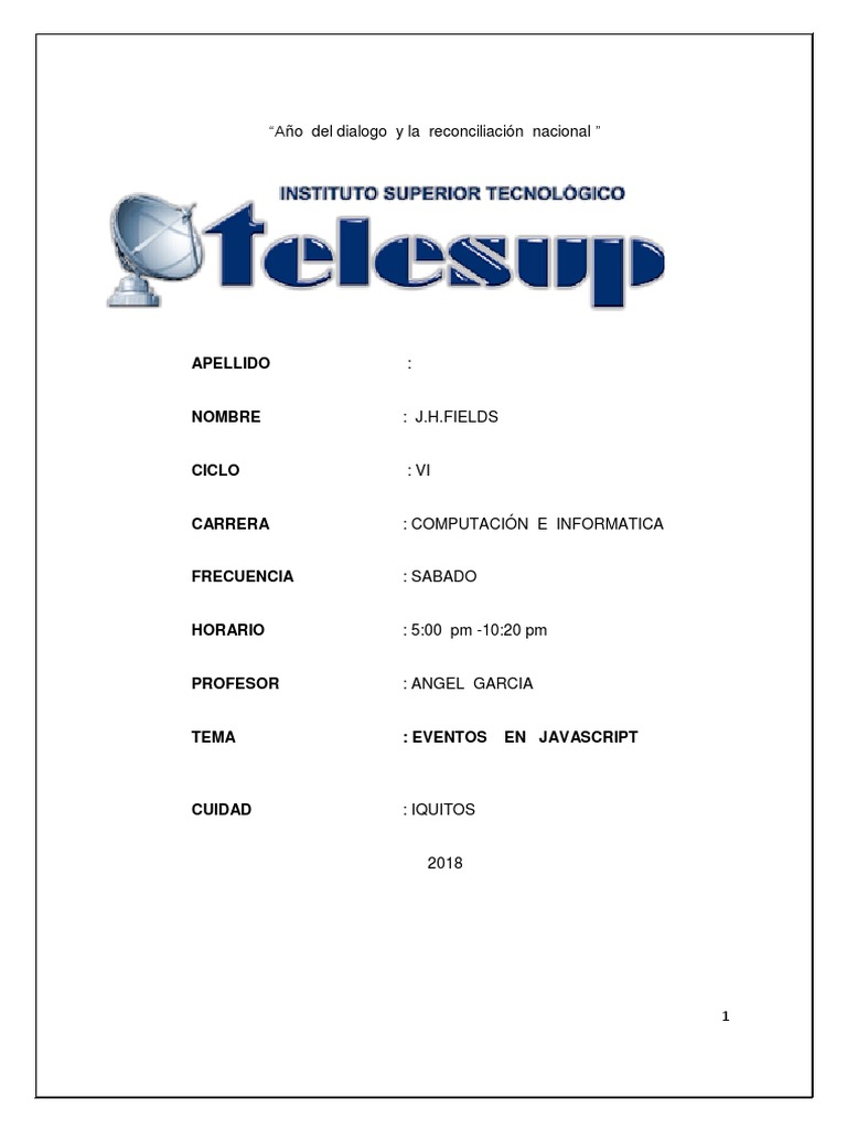 Monografia JAVASCRIPT | PDF | Script Java | Red mundial