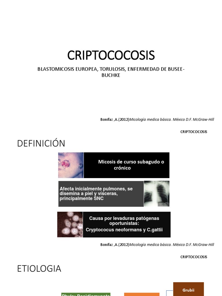 Criptococosis
