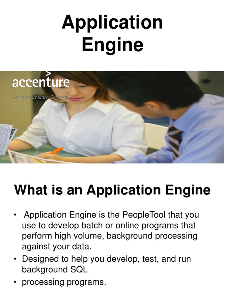 Application Engine Overview | PDF | Sql | Databases