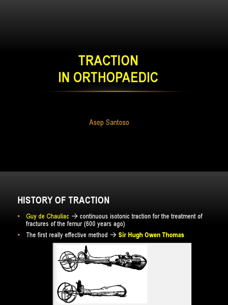 Traction | PDF | Anatomical Terms Of Location | Elbow